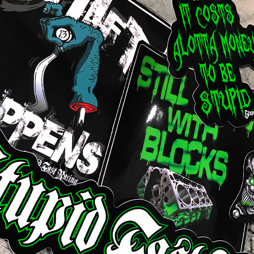 STICKERS – Stupid Fast Racing
